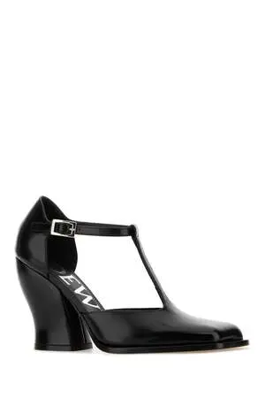 Loewe Leather T-bar Pumps