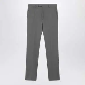 Gucci Gucci Wool Satin Trousers Black