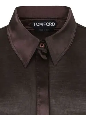 TOM FORD Silk Polo Shirt