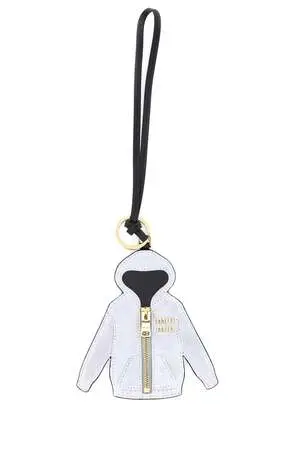 Miu Miu Vitello Keyring - Gray