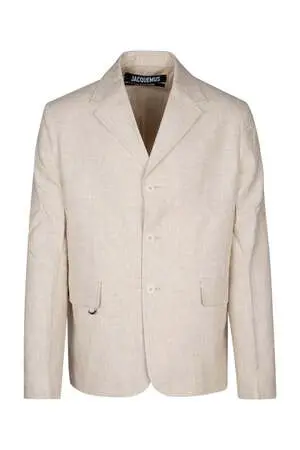 Jacquemus Viscose Linen Blend Blazer
