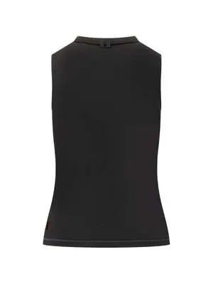 DIESEL® Ribbed Knit Sleeveless Top - Multicolor