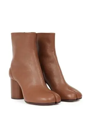 MAISON MARGIELA Tabi Leather Ankle Boots - Multicolor
