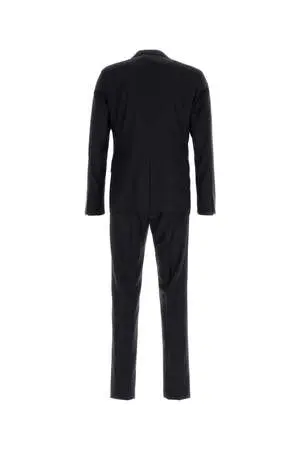Prada Embroidered Wool Blend Suit - Multicolor