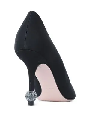 ROGER VIVIER Marlene Embellished Heel Pumps