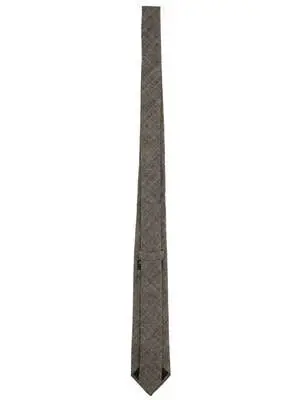 Our Legacy Textured Linen Blend Tie