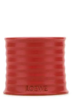 Loewe Small Tomato Leaves Scented Candle - Red