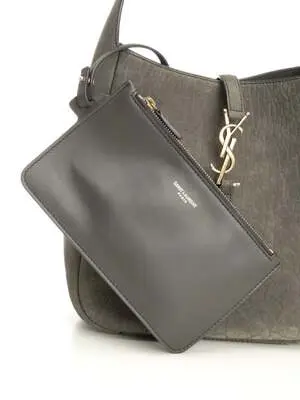 Saint Laurent Small "le 5 À 7" Shoulder Bag - Gray