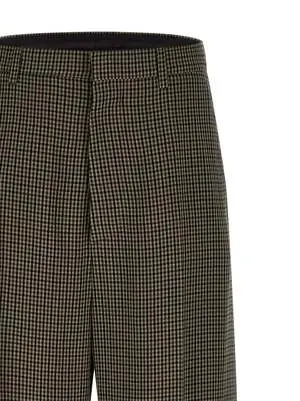Balenciaga Large Tailored Plaid Pants