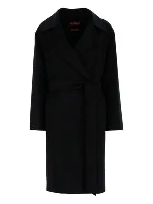 Max Mara Wool Long Coat - Multicolor