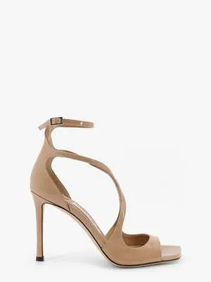 JIMMY CHOO Azia 95 Leather Sandals - Multicolor