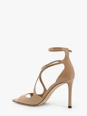 JIMMY CHOO Azia 95 Leather Sandals - Multicolor