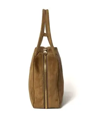 Miu Miu Suede Top Handle Bag - Multicolor