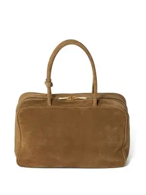 Miu Miu Suede Top Handle Bag - Multicolor