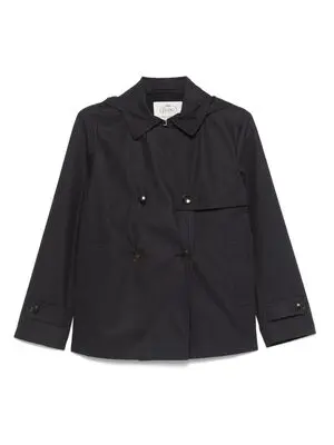 Herno Short Trench Coat - Multicolor