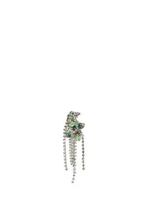 Dries Van Noten Embellished Crystal And Enamel Earrings
