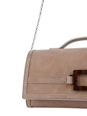 ROGER VIVIER Belle Vivier Leather Clutch - Multicolor