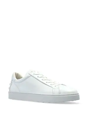 TOD'S Lace-up Leather Sneakers With Chunky Rubber Sole