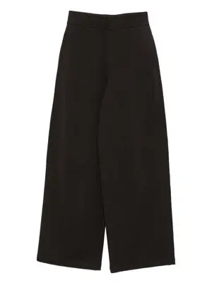 LEMAIRE Wool And Cotton Wide-leg Trousers - Multicolor