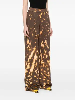 Dries Van Noten Hartia Printed Trousers - Multicolor