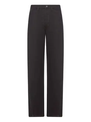 LEMAIRE Cotton Trousers - Multicolor