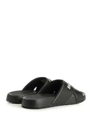Balenciaga Sporty Pool Slides