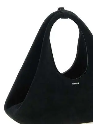 Coperni Folded Mini Suede Handbag