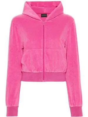 Balenciaga Zip Up Hoodie - Multicolor
