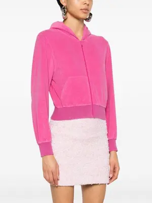 Balenciaga Zip Up Hoodie - Multicolor