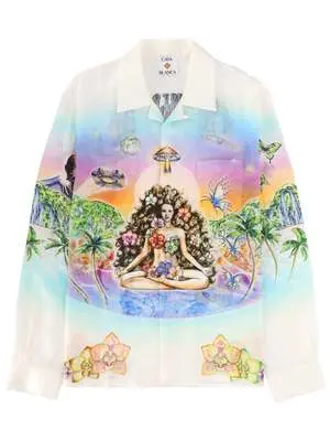 Casablanca Innocence Shirt With Print - Multicolor