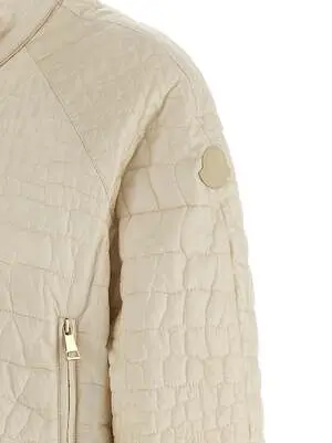 Moncler Aubrietaa Down Jacket - Cream