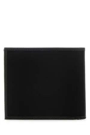 Prada Fabric And Leather Wallet