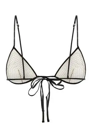 Prada Printed Chiffon Bra