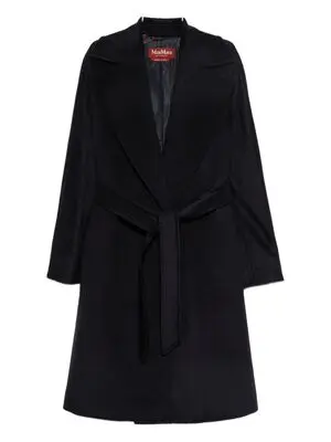 Max Mara Double-breasted Wool Coat - Multicolor