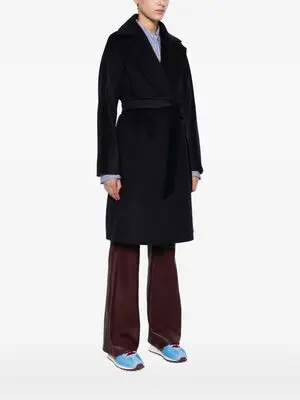 Max Mara Double-breasted Wool Coat - Multicolor
