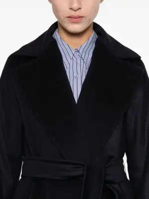 Max Mara Double-breasted Wool Coat - Multicolor