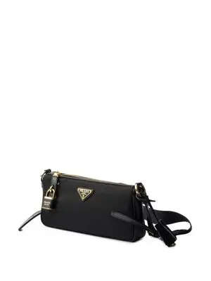 Prada Re-nylon And Leather Shoulder Bag