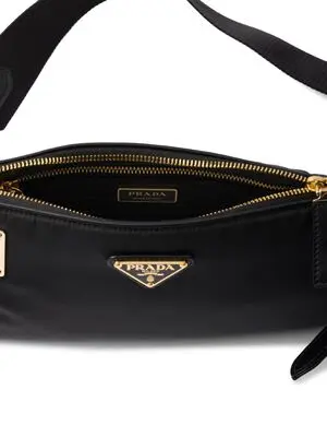 Prada Re-nylon And Leather Shoulder Bag