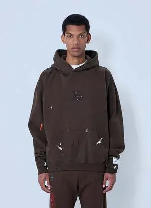 GALLERY DEPT. Abstract Print Hoodie - Brown
