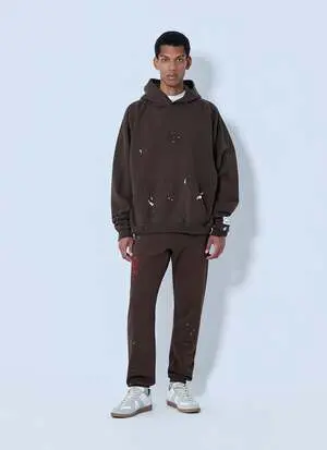 GALLERY DEPT. Abstract Print Hoodie - Brown