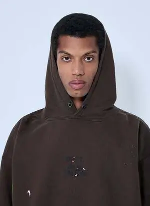 GALLERY DEPT. Abstract Print Hoodie - Brown