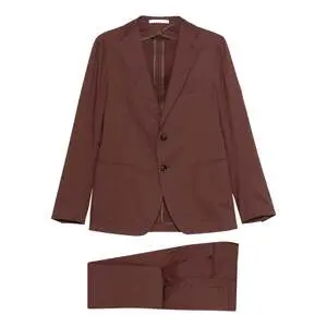 Tagliatore Tagliatore Brown Suits - Single Breasted Suits Men Brown
