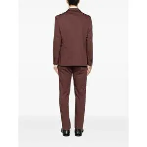 Tagliatore Suits Single Breasted Suits - Brown