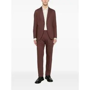 Tagliatore Suits Single Breasted Suits - Brown