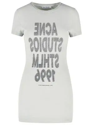 Acne Studios Contemporary Art" T-shirt - Gray