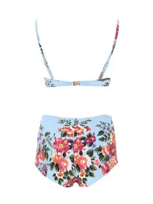 Dolce & Gabbana Printed Bikini Set - Multicolor