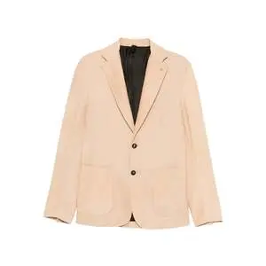 Tagliatore Blazer With Notched Lapels - Cream