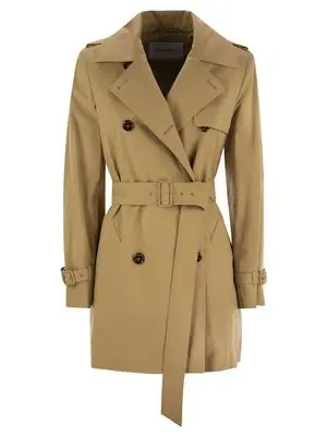 Max Mara Landa Cotton Canvas Mackintosh