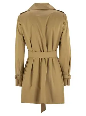 Max Mara Landa Cotton Canvas Mackintosh