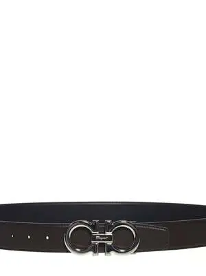 FERRAGAMO Reversible Gancini Belt - Multicolor
